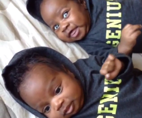 TY Bello shares adorable new pics of her twin boys