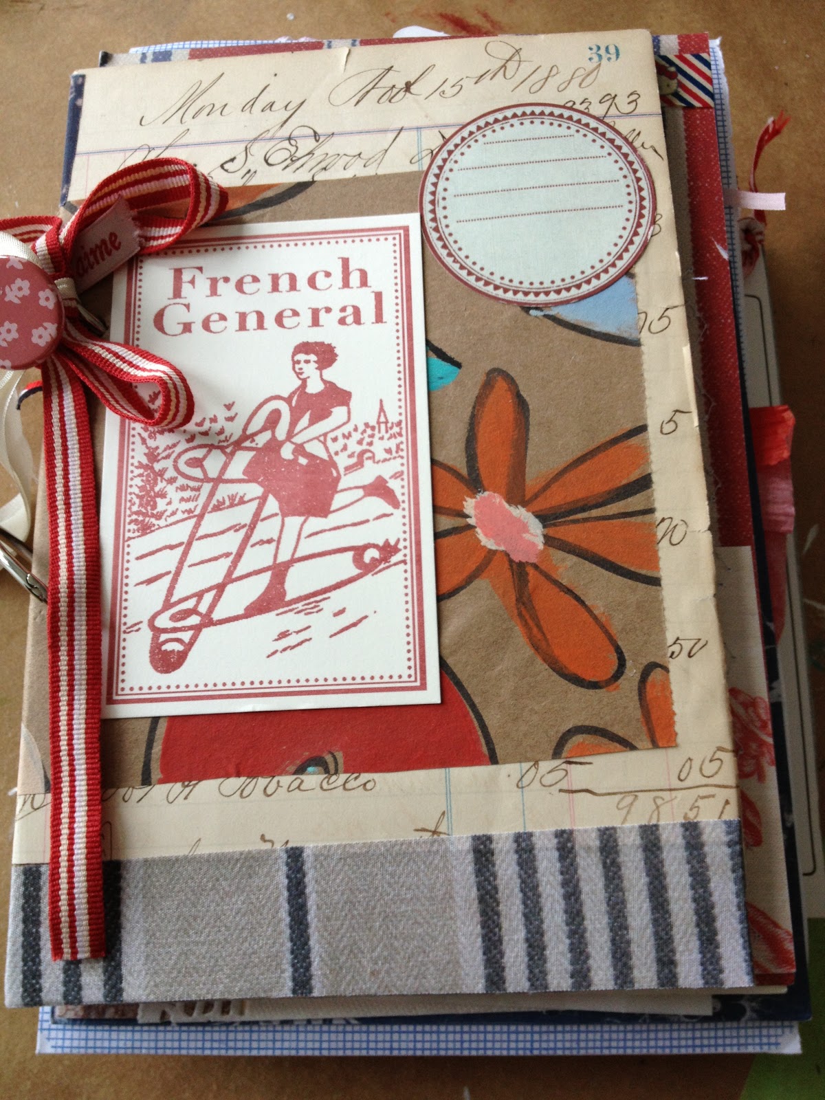 Humble Pie Designs: Pam Garrison's Souvenir Journal at French General