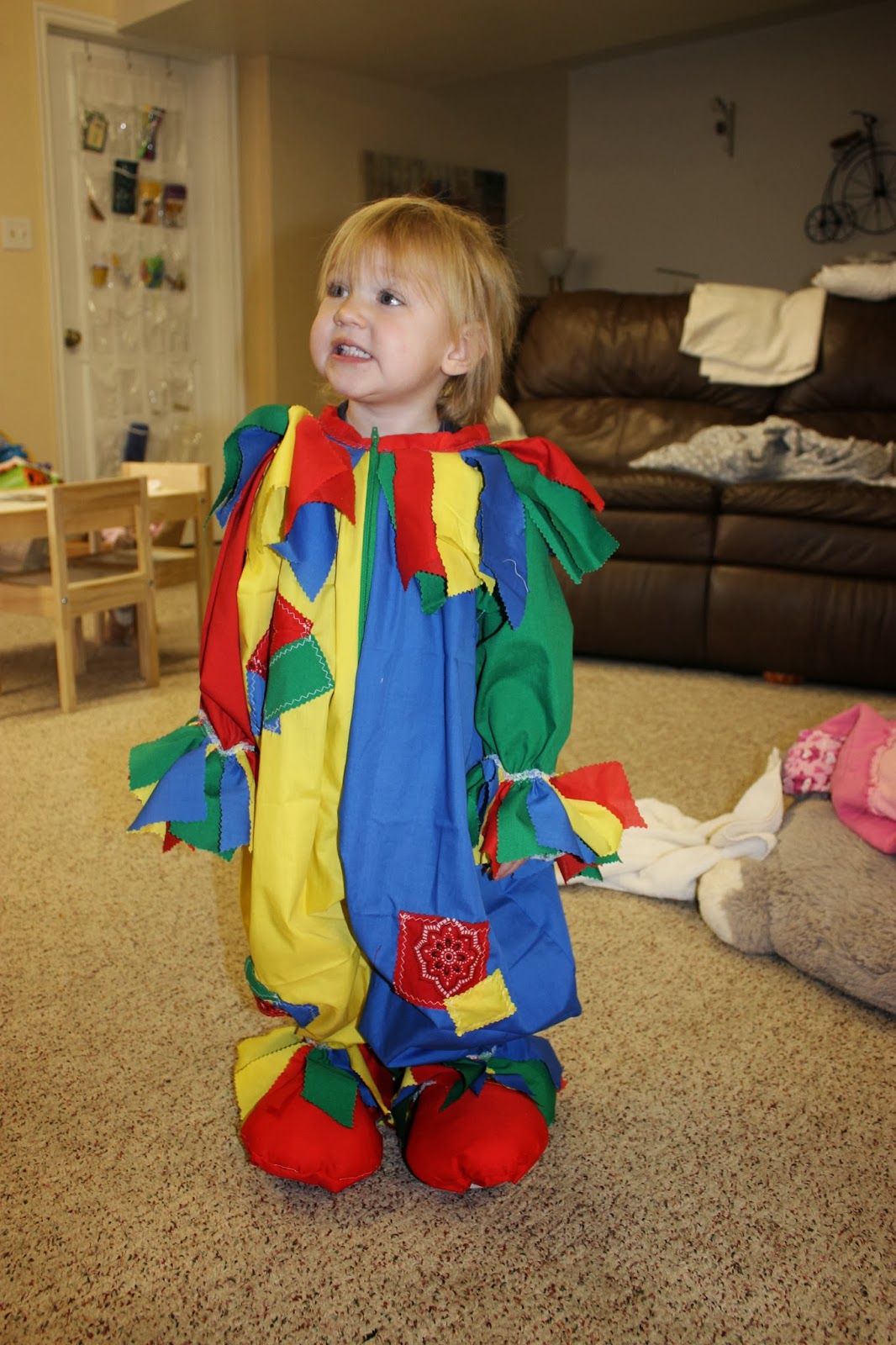 Mecham Family: Halloween Spider, Clown and Snow White Costume
