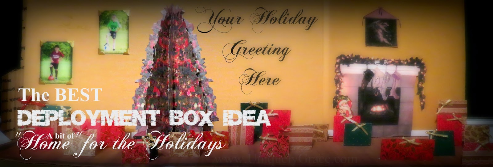 Uniquely Grace: Handmade for the Holiday's Christmas in a Deployment ...