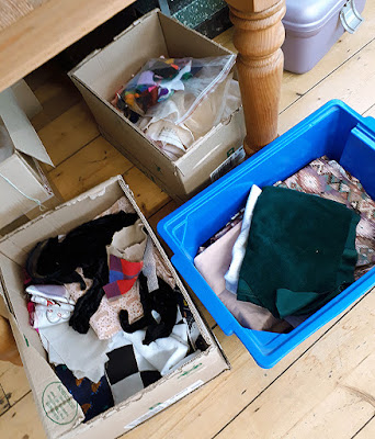 An Artist's Life For Me!: Creating a New Textiles Piece: Start to Finish