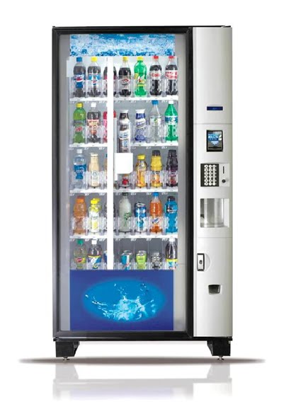 Máquina Dixie Narco BEV MAX 4 la mejor Máquina Vending de Bebidas.