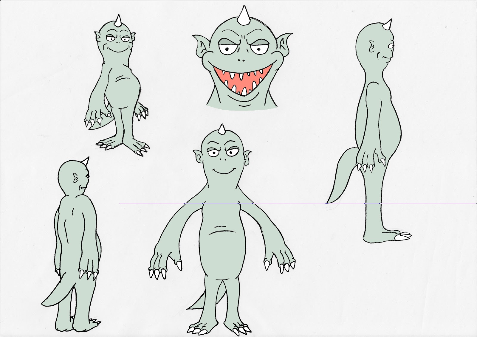 Research & Development for Animation: 8/12/2012 - Final Character Model ...