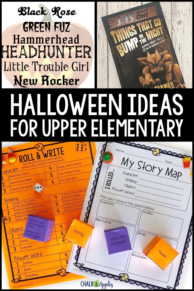 Easy Halloween Ideas for Upper Elementary - Chalk & Apples