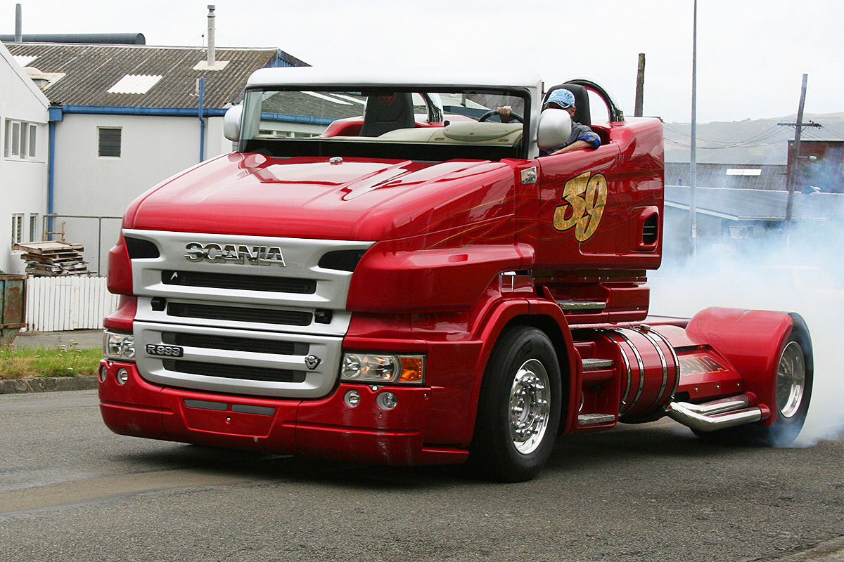 Użytkowe: Scania R999 Red Pearl