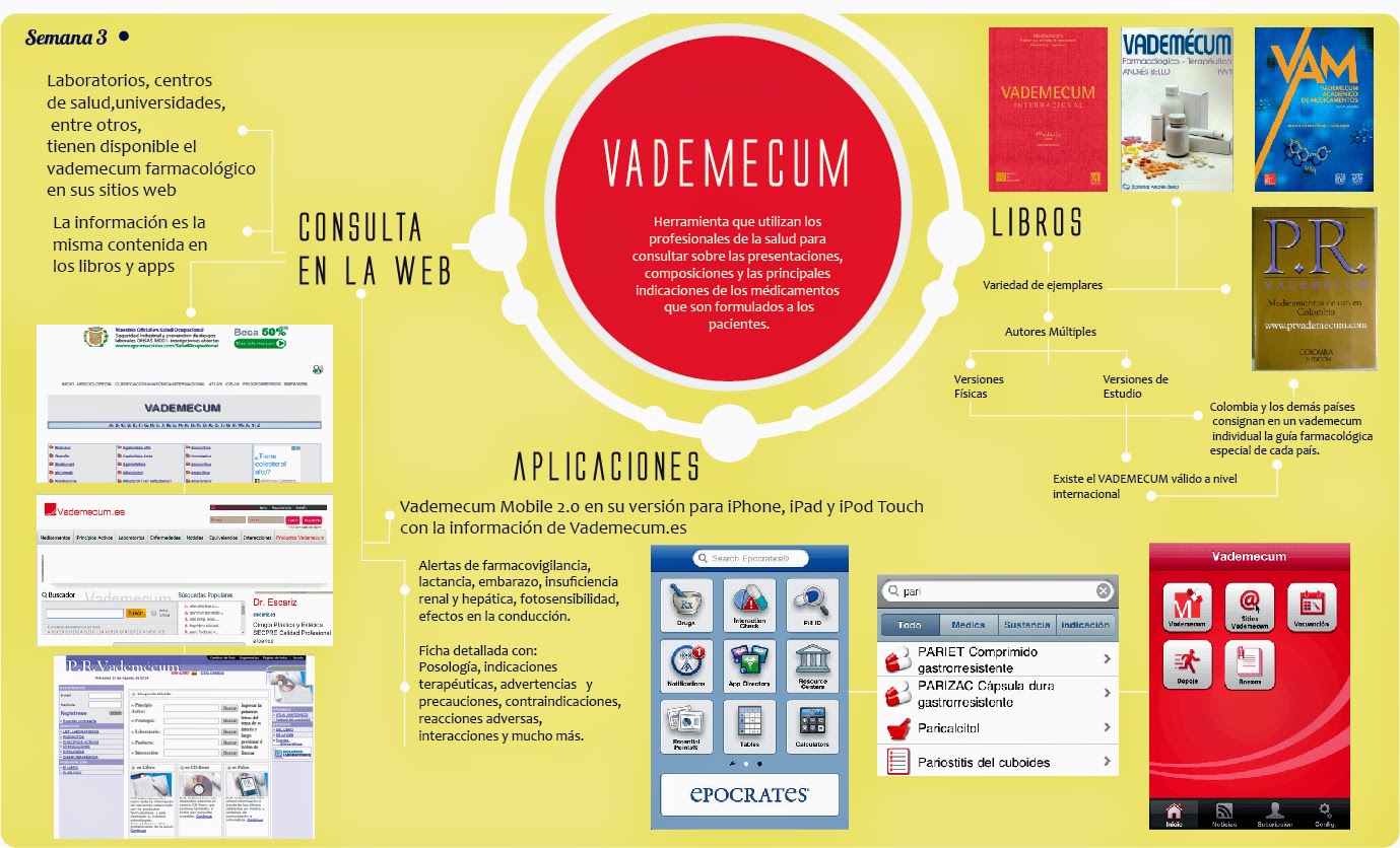 Grupo DOT- Diseño de Servicios: Tipos de Vademecum- Infografía semana 3
