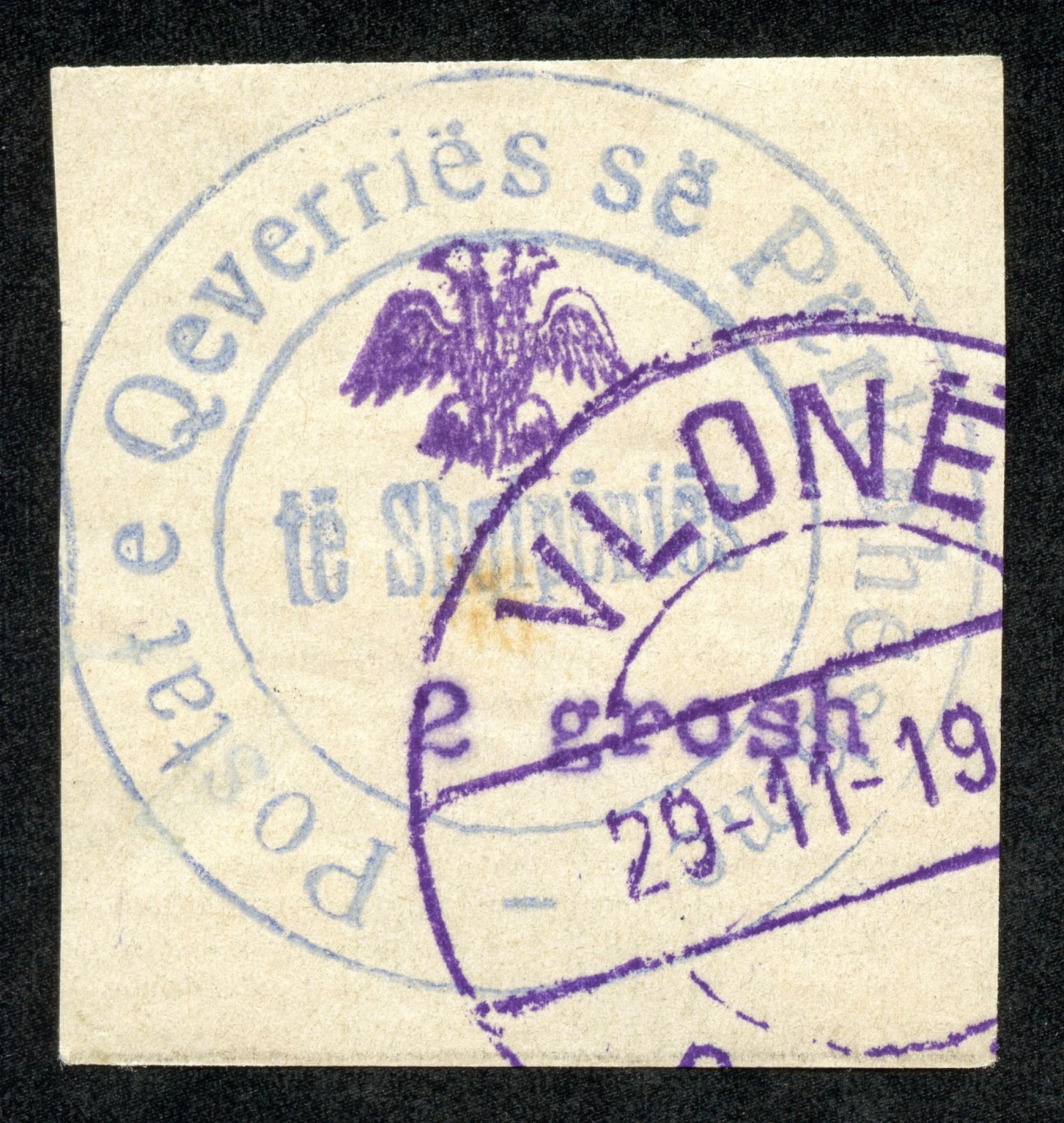 Big Blue 1840-1940: Albania- a closer look at the stamp issues