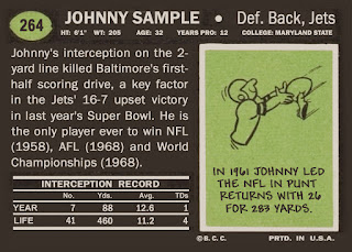 Bob Lemke's Blog: '69 Jets custom card trilogy, Part 3