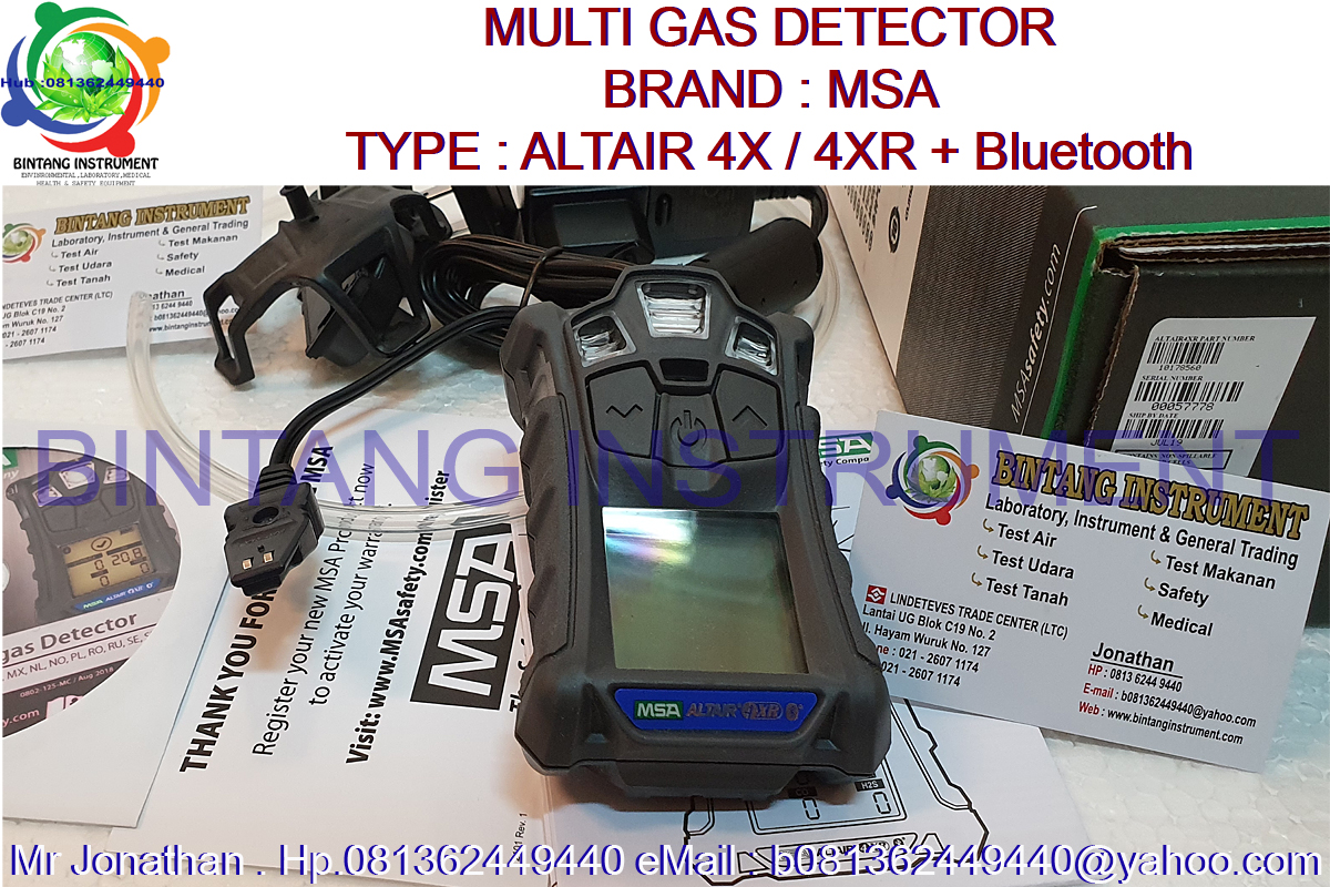 .: 081362449440 JUAL GAS DETEKTOR MSA ALTAIR 4XR, MULTI GAS DETECTOR ...