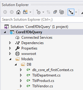 ASP.NET Core: Entity Framework Query through Database - Asma's Blog