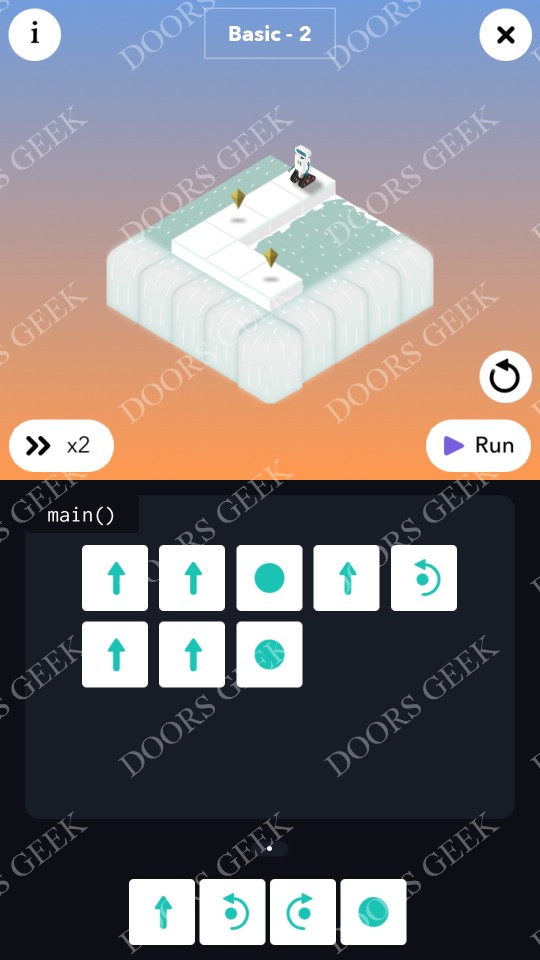Coding Planets Basic 2 Solution ~ Doors Geek