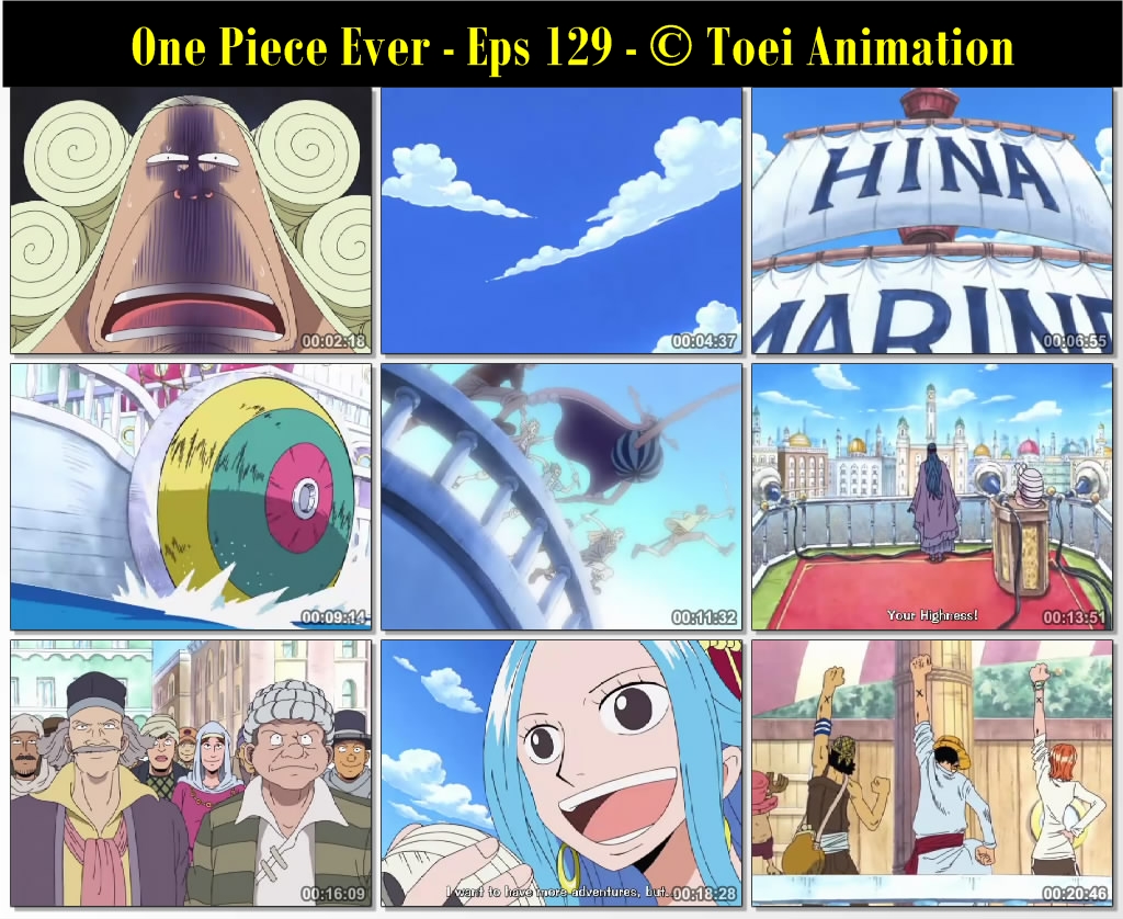 One Piece Ever: Episode 129 - Everything Began that Day! Vivi Tells of ...