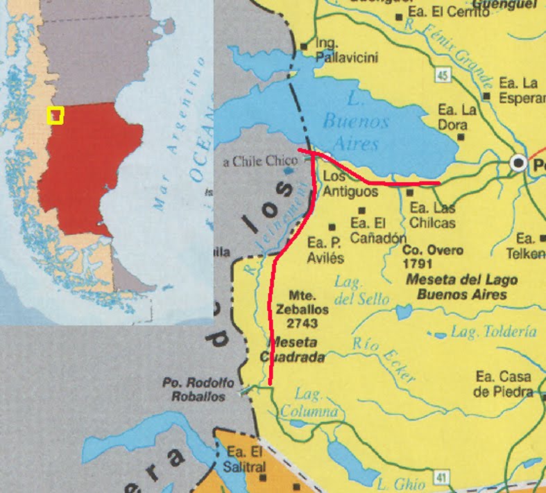 bitacora de imagenes de Patagonia: Paseo por Lago Buenos Aires-Los ...