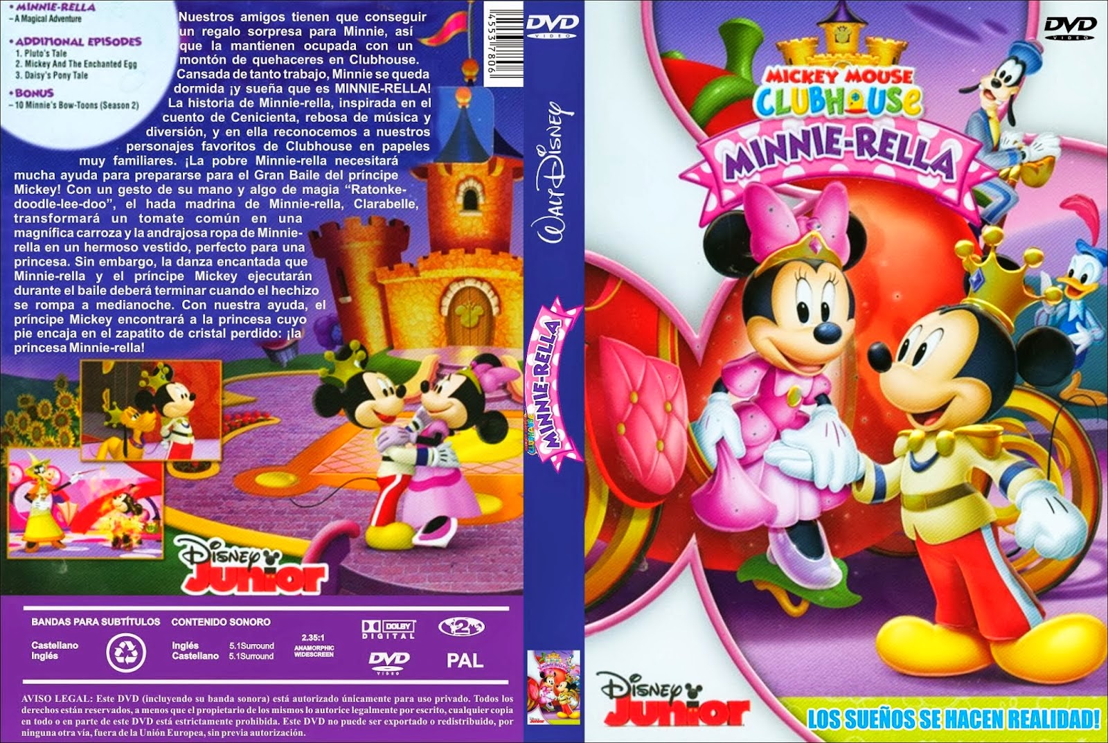 Cover: Mickey Mouse Clubhouse Minnie Minnie-rella dvd