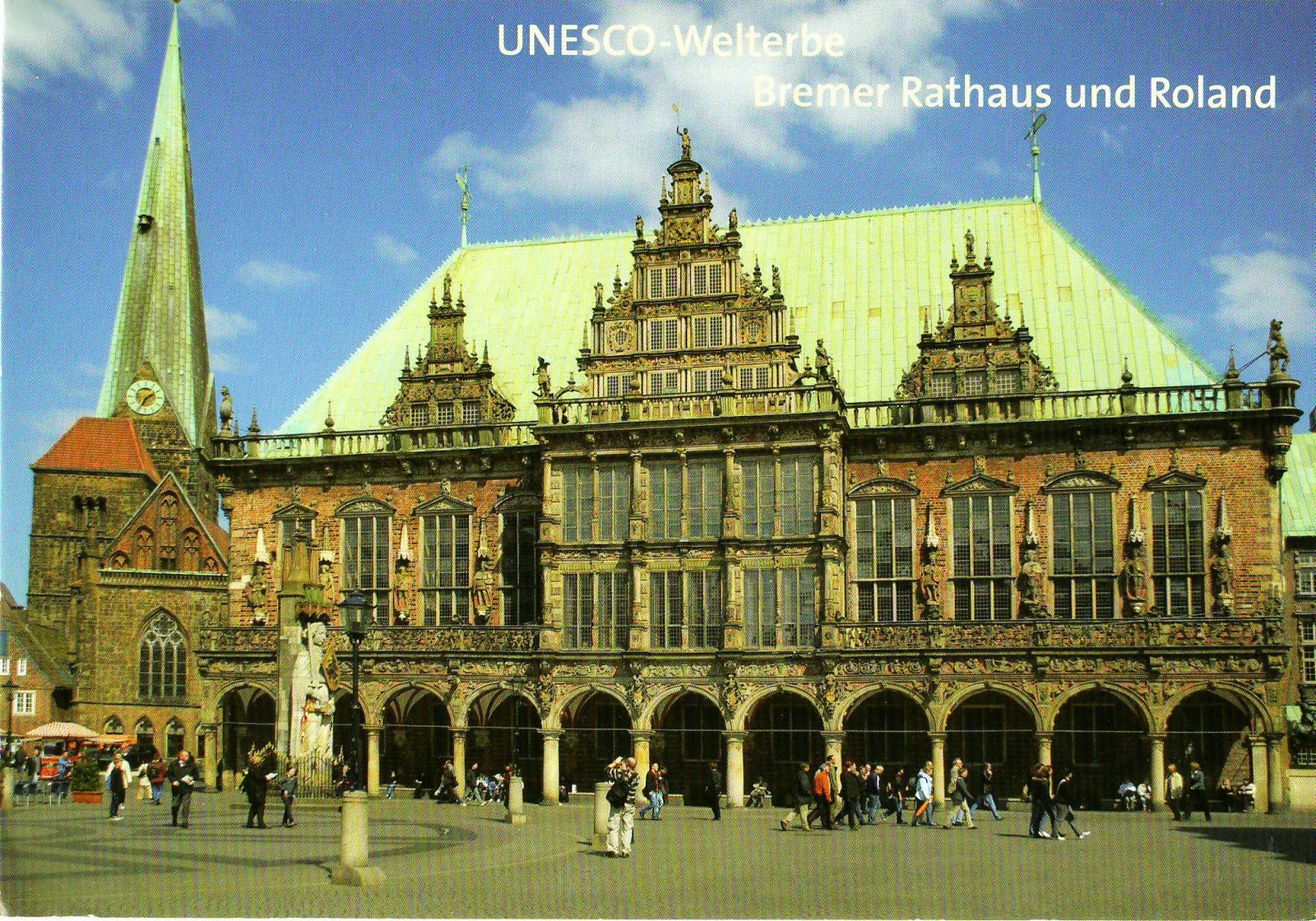 Moonlights UNESCO WHS Blog: Germany - Town Hall and Roland on the ...