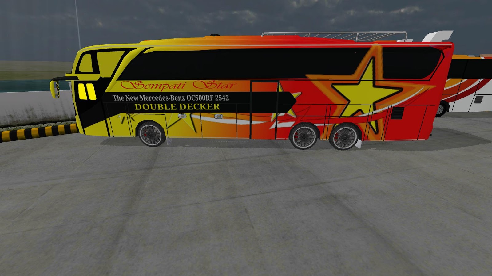 Livery Bus Sempati Star Double Decker BUSSID - Bagus ID