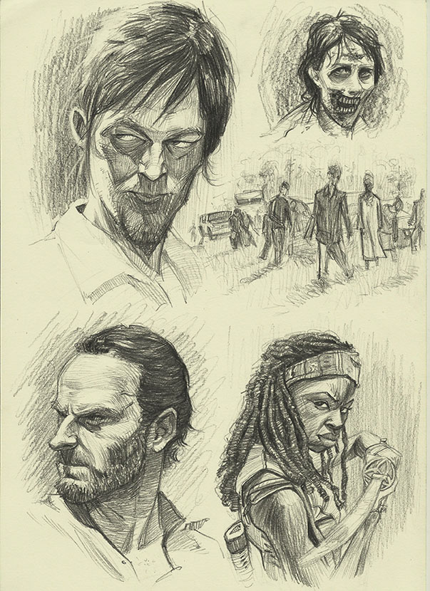 Zépa Arts: TWD Sketch