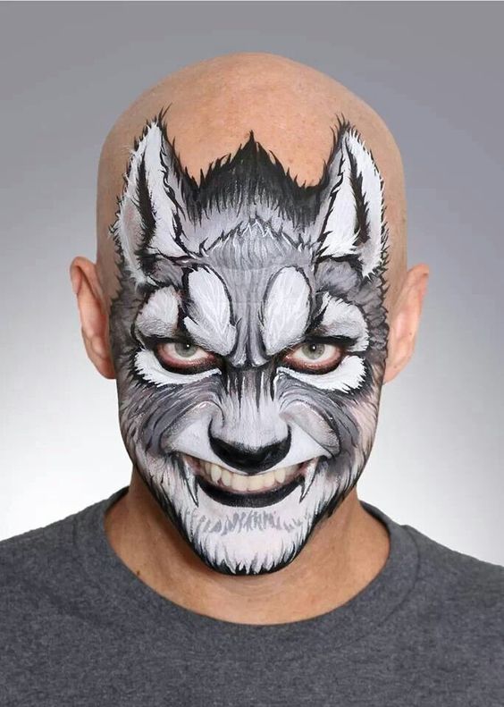 Best body paint pictures: Body paint animals - part 01