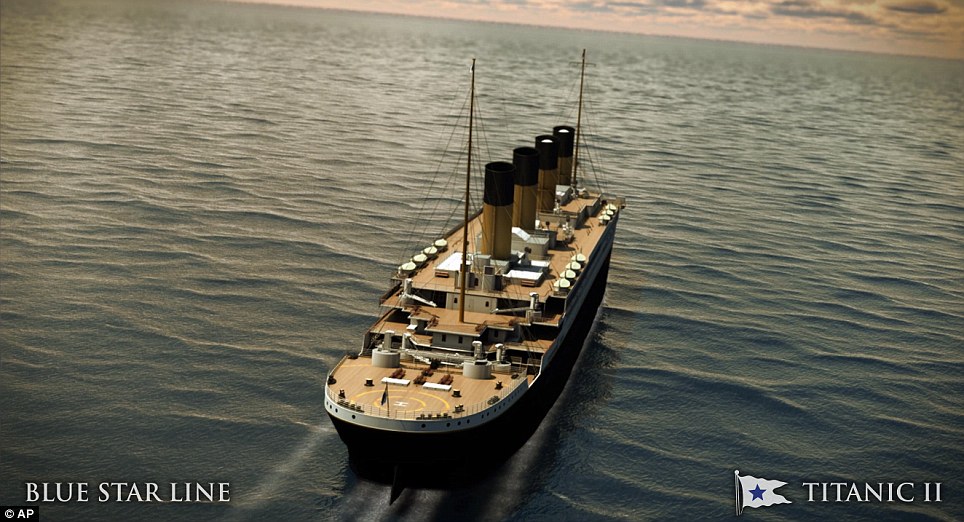 Blue Star line TITANIC II : Return Of a Legend ~ Great Panorama Picture
