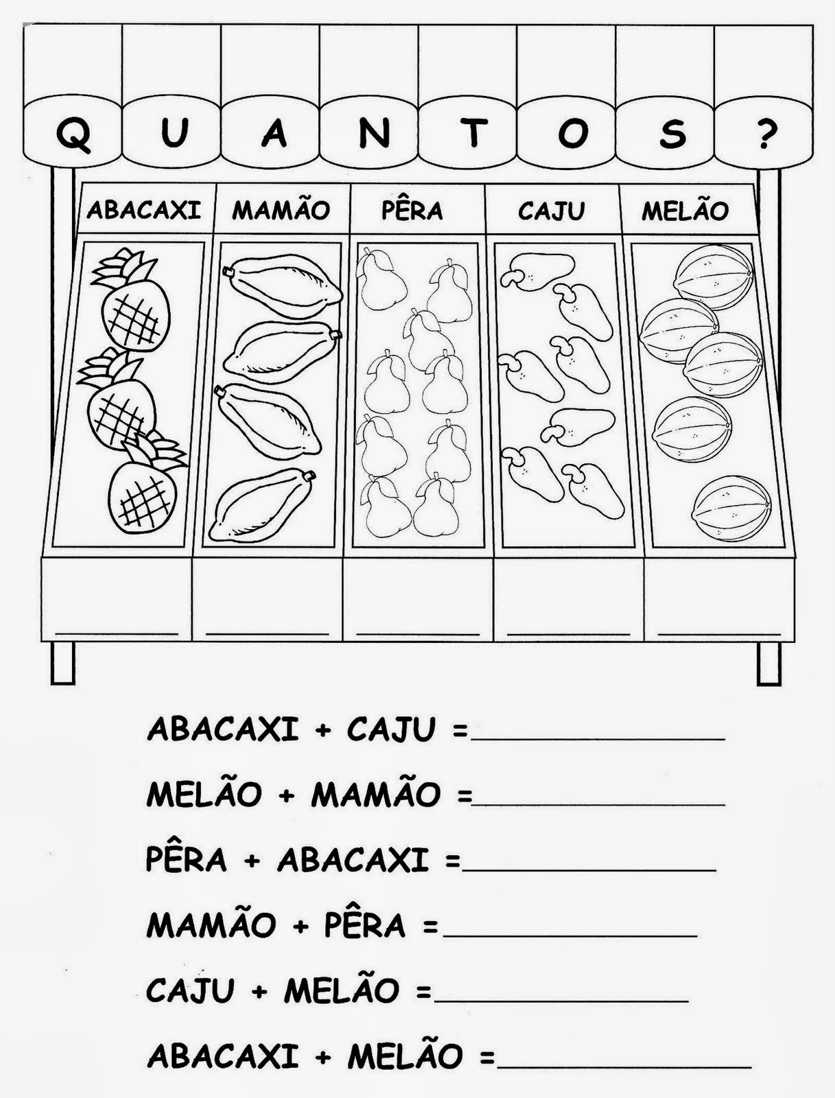 MATEMÁTICA 2° ANO FUNDAMENTAL 60 ATIVIDADES EXERCÍCIOS PARA IMPRIMIR ...