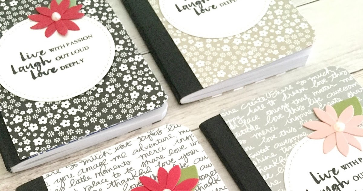 Handmade Papercrafts by Laura : Altered Mini Composition Books