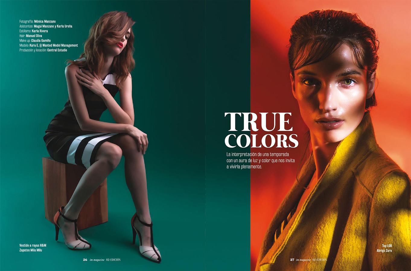 Kara Erwin / INTERMODA Magazine Cover Story No. 02. - WANTED Model ...