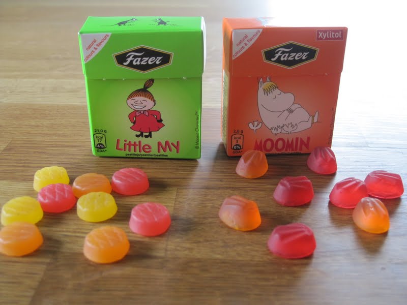 Vita huset i backen: Nyhet! Fazer Mumin godis.