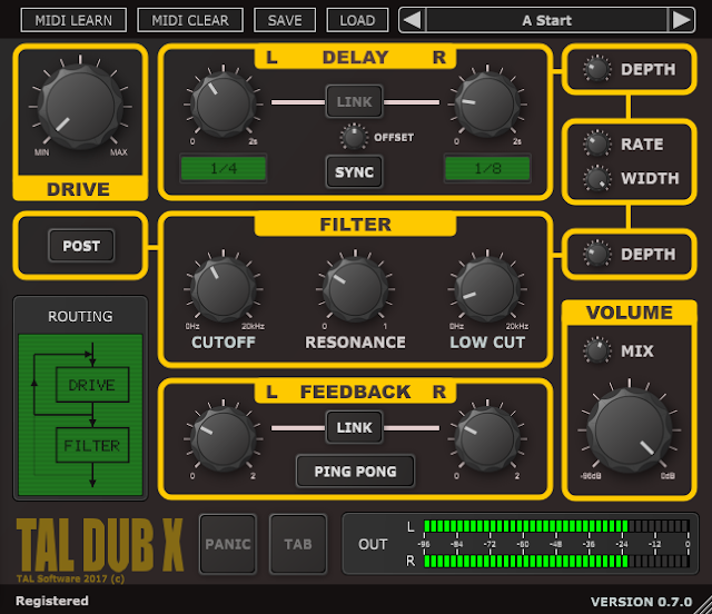 TAL-Software released TAL-Dub-X Delay - SYNTH ANATOMY