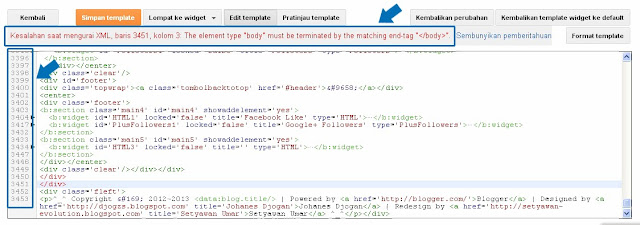 Fitur-Fitur Baru Blogger HTML Editor - Setyawan Evolution