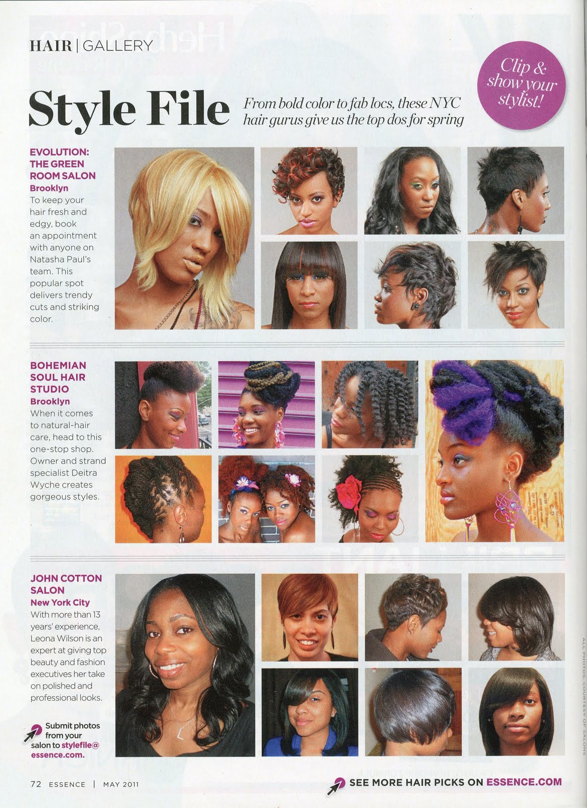 SAILEY WILLIAMS MEDIA: ESSENCE MAGAZINE: STYLE FILE