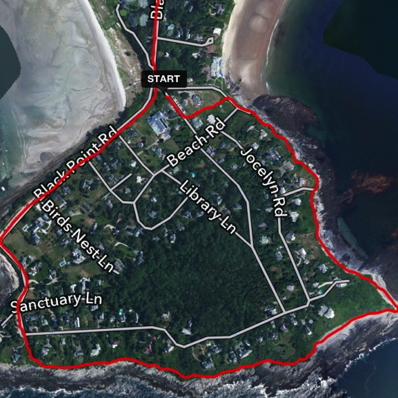 wander north: cliff walk at black point inn