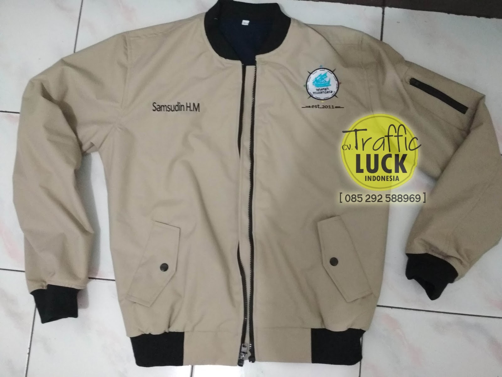 JAKET BOMBER BAHAN TASLAN BALON | tempat buat jaket murah berkualitas