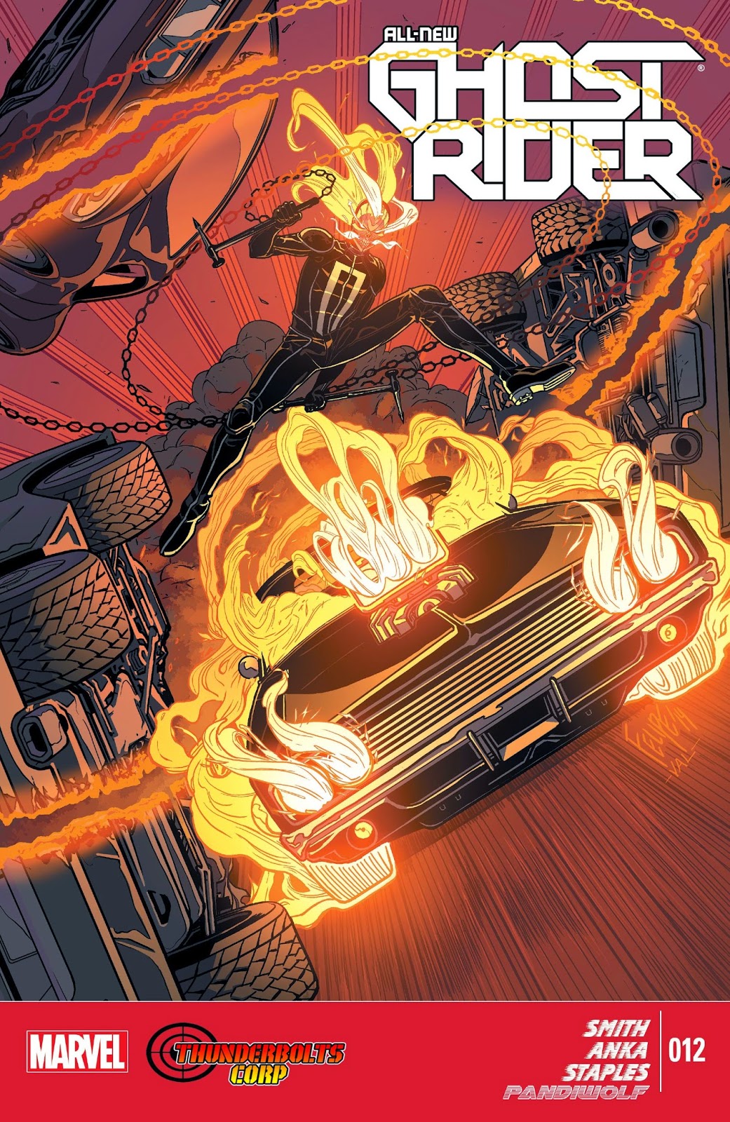 THUNDERBOLTS CORP: All-New Ghost Rider #12