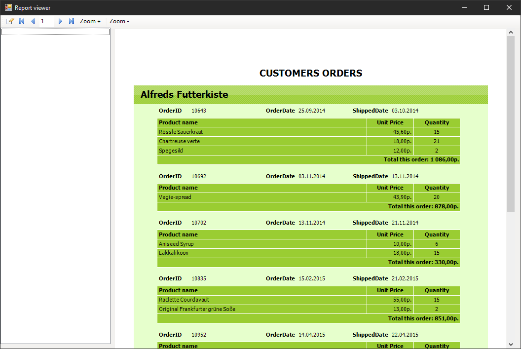 How to use FastReport Open Source in .Net WinForms applications. Part 1. How to use FastReport Open Source in .Net WinForms applications. Part 1.