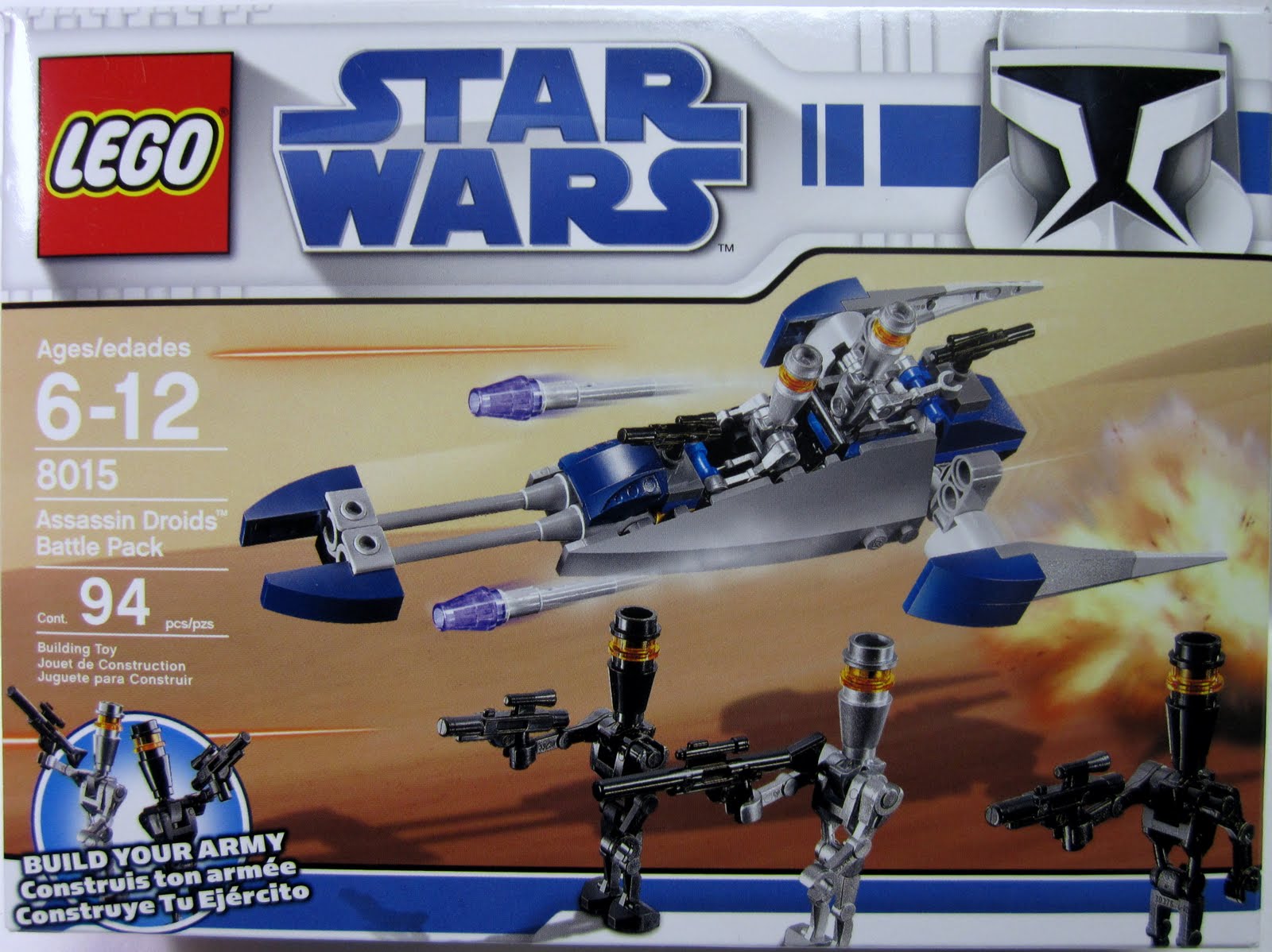 The Brick Brown Fox: Lego Star Wars 8015 - Assassin Droids Battle Pack