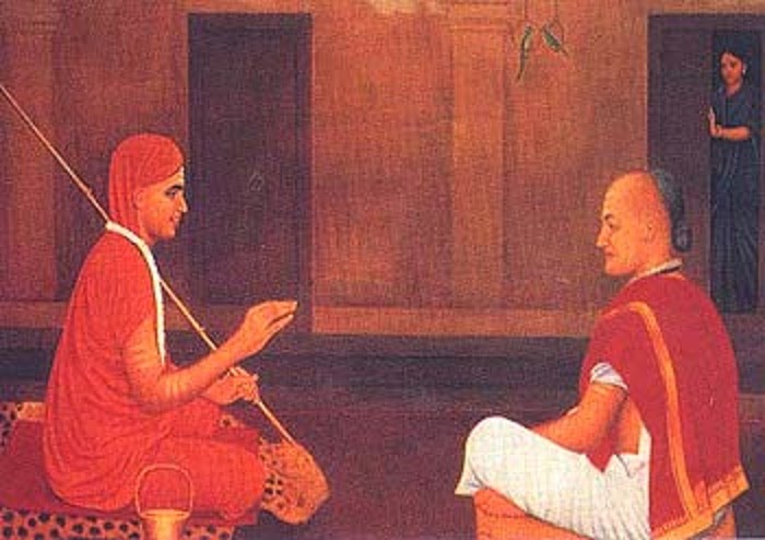 ME & MY THOUGHTS: 513. A Lesson to a Jnani from a Sanyasini……