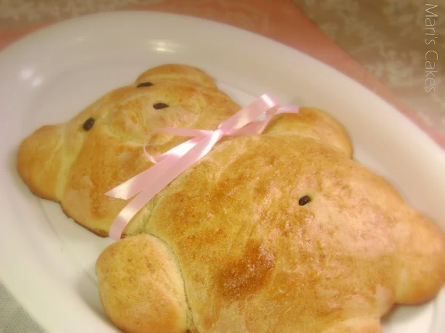 Teddy Bear Bread, Pan Oso De Peluche | Mari's Cakes