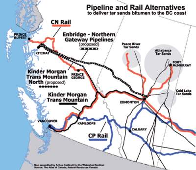 The Mud Report: Pipelines to Westcoast BC Already Exist, Some are ...