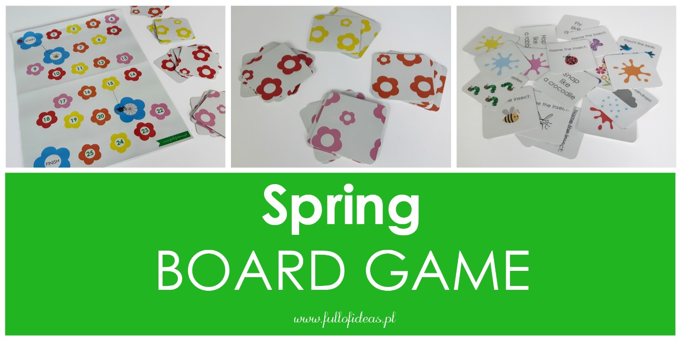 DO DRUKU: Spring board game ⋆ Head Full of Ideas