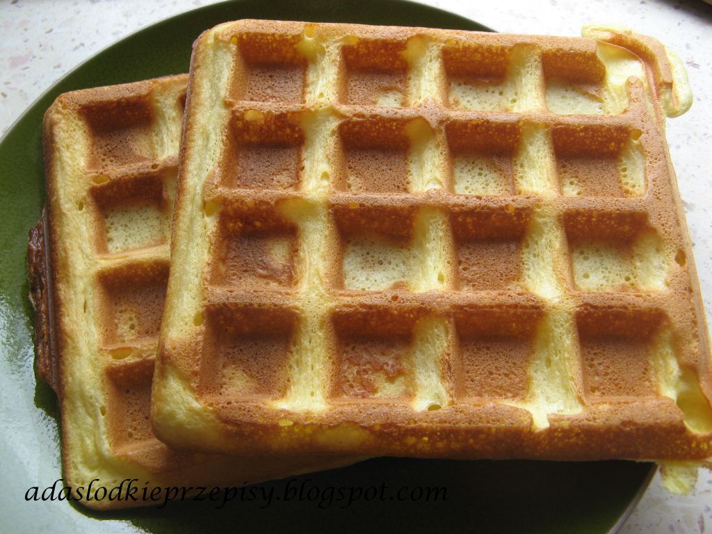 Słodkie przepisy: Gofry