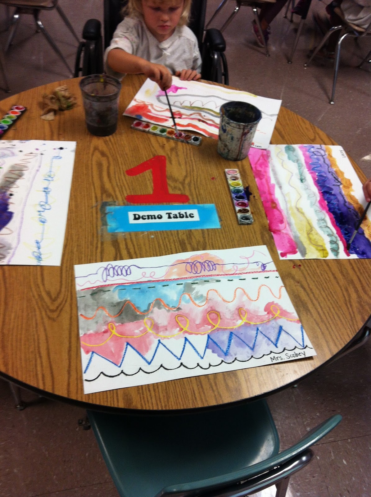 ChumleyScobey Art Room: Beginning the Year with Kindergarten