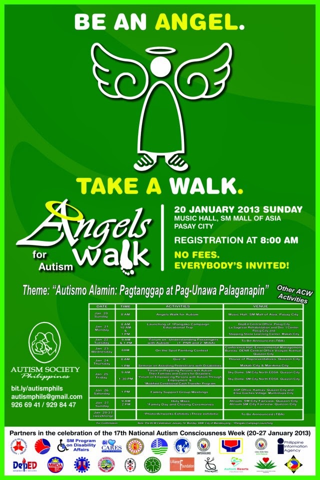 Angels Walk For Autism ~ Not On My Own Anymore