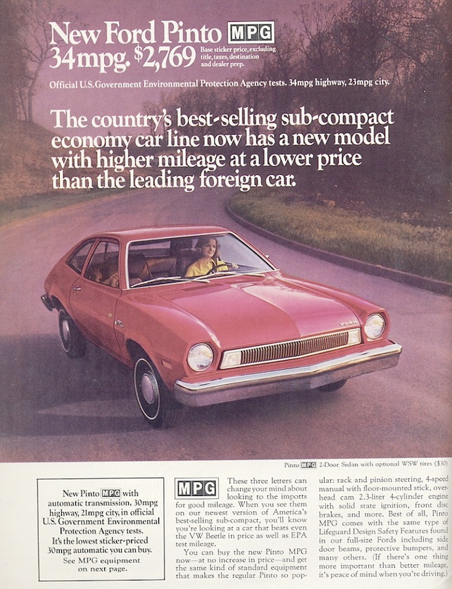 THE STREET PEEP: 1975 Ford Pinto Runabout