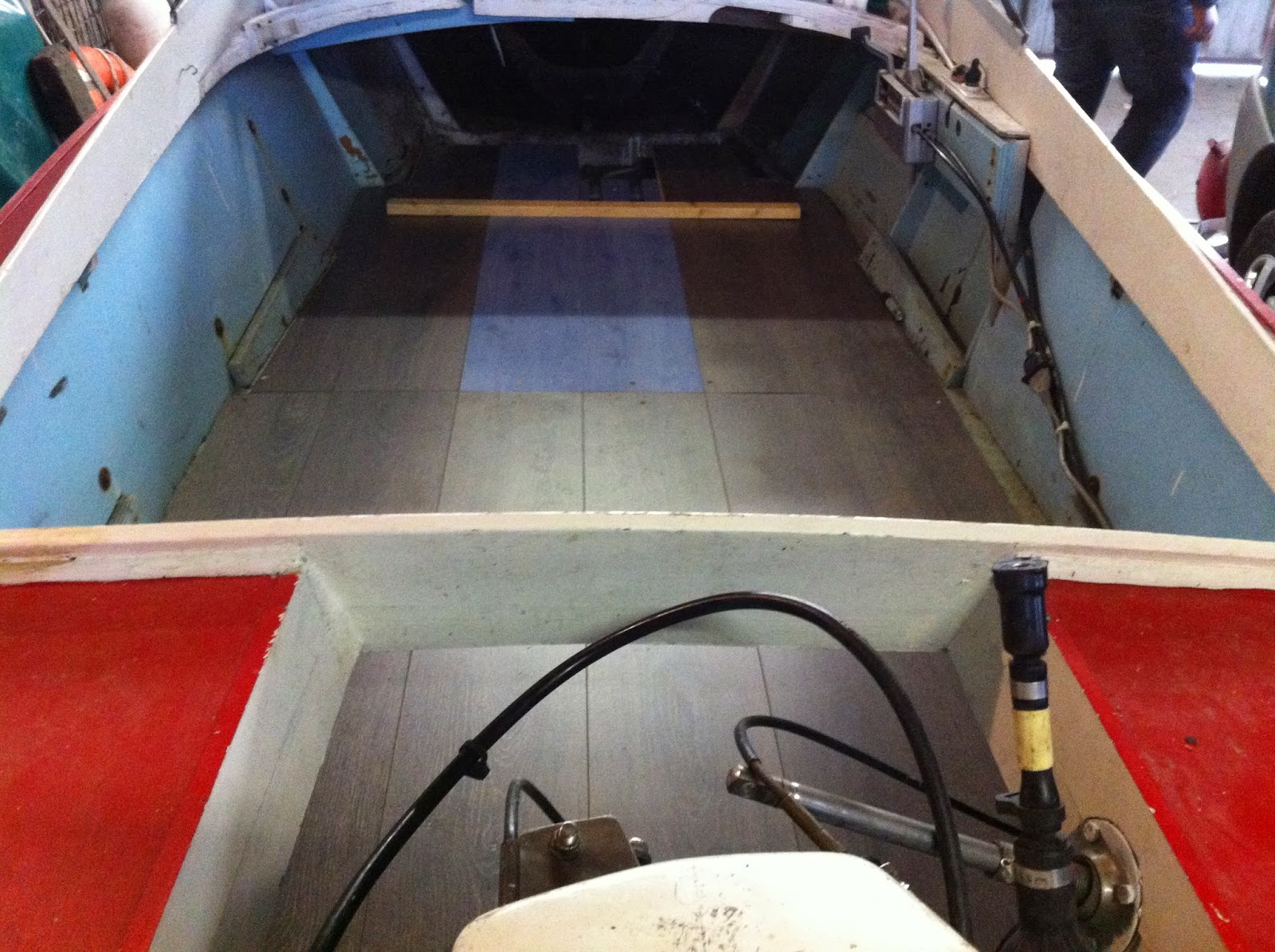 Restauration coque de bateau: 2. Ossature / structure