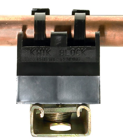 Pipe Fastening System: UV Durable Universal Pipe Clamp: Kwik Block: a ...