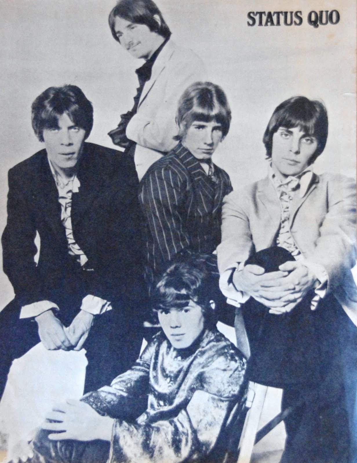 Sixties Band The Hollies. Tony Hicks (2nd left) was my very first ...