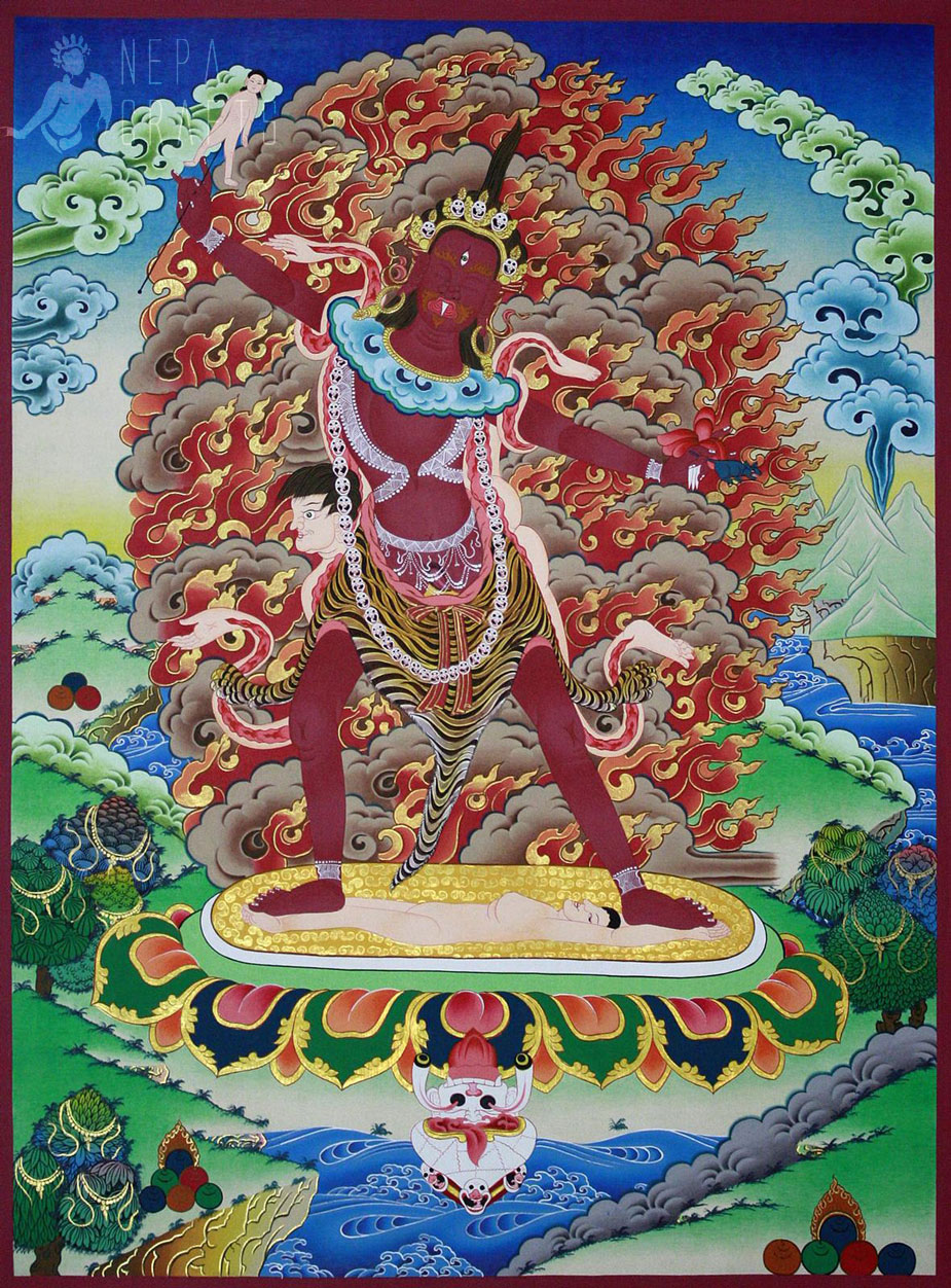 .: 07 de 10 (Homenaje DAKINI)* - "La protectora Ekajati, dakini de ...