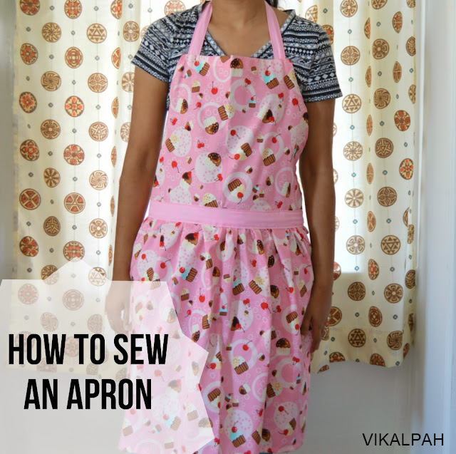 Vikalpah: How to sew an Apron with gathered bottom