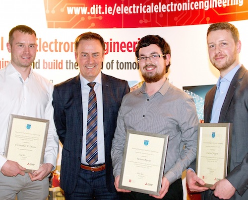 Read-out Instrumentation Signpost: Academic performance rewarded.