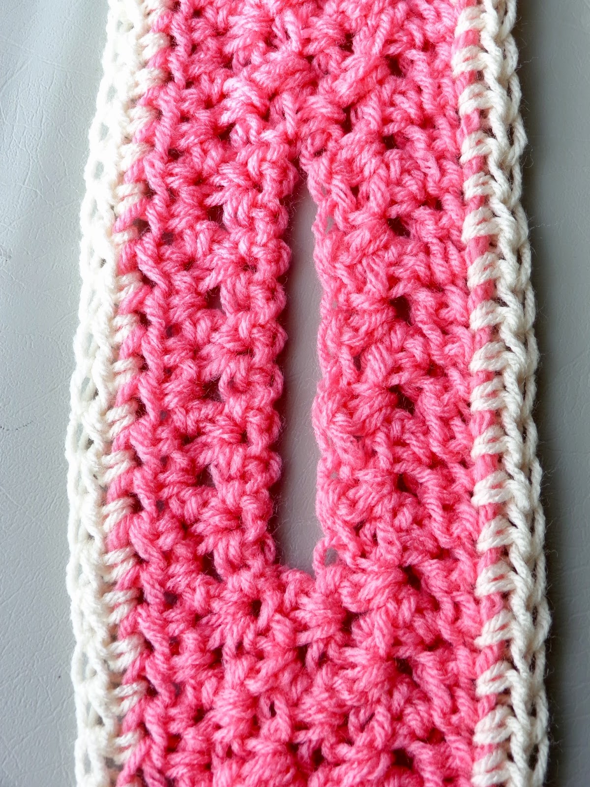 Hobby Hooker: Pink Ribbon Scarf